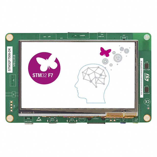 STM32F7508-DK STMicroelectronics | Development Boards, Kits, Programmers | DigiKey